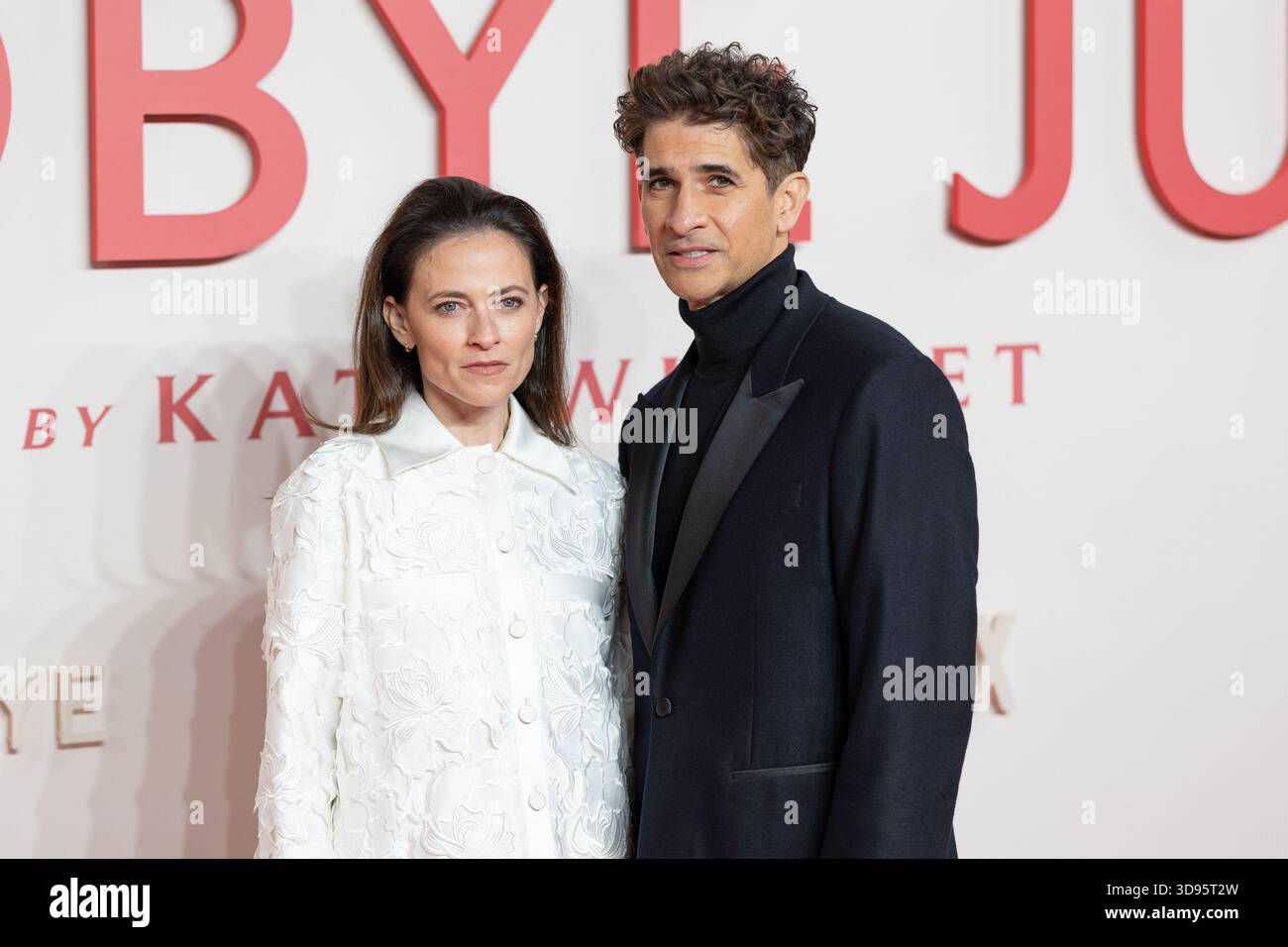 Lara Pulver and Raza Jaffrey attend the Goodbye June World film ...