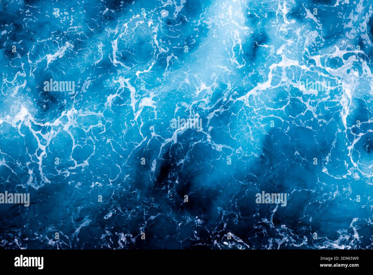 Current turbulence Stock Vector Images - Alamy