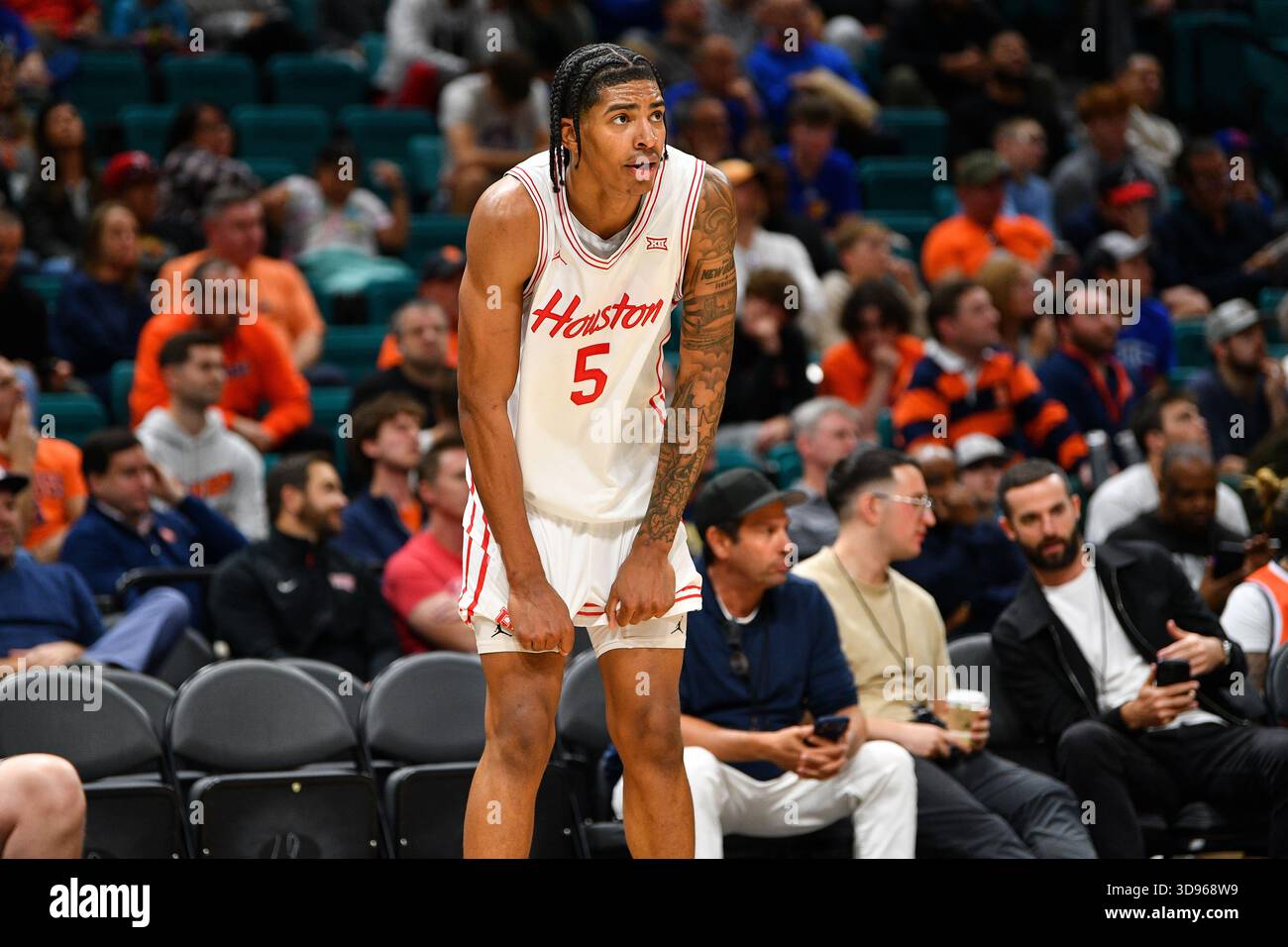 LAS VEGAS, NV - NOVEMBER 24: Houston Cougars forward Chris Cenac Jr (5 ...