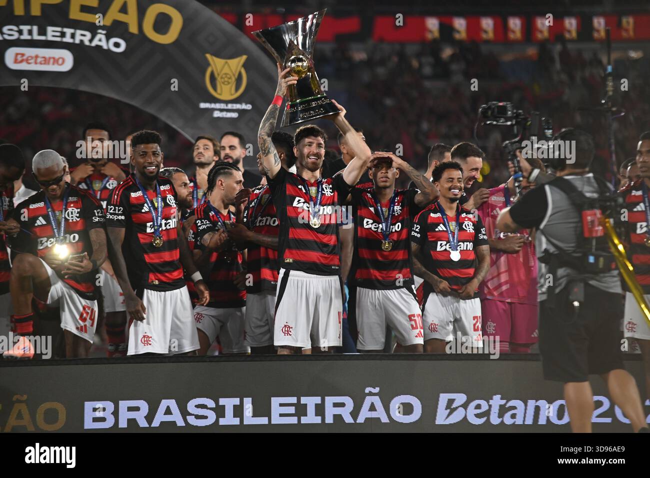 Flamengo player Léo Pereira during a match against Ceará, valid for the ...