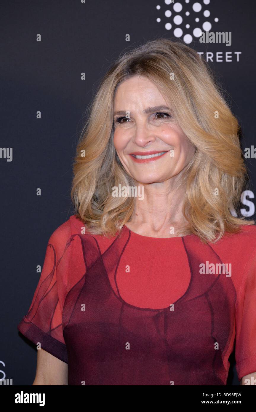 LOS ANGELES, USA. December 01, 2025: Kyra Sedgwick at the premiere of ...