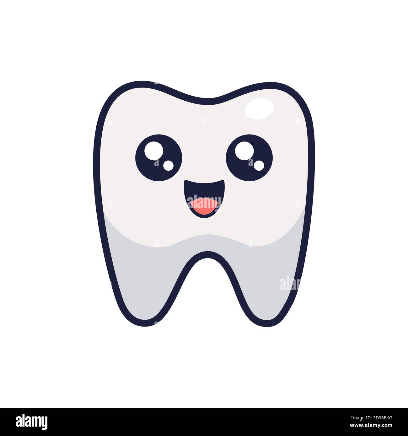 Cute cartoon tooth character hi-res stock photography and images - Alamy
