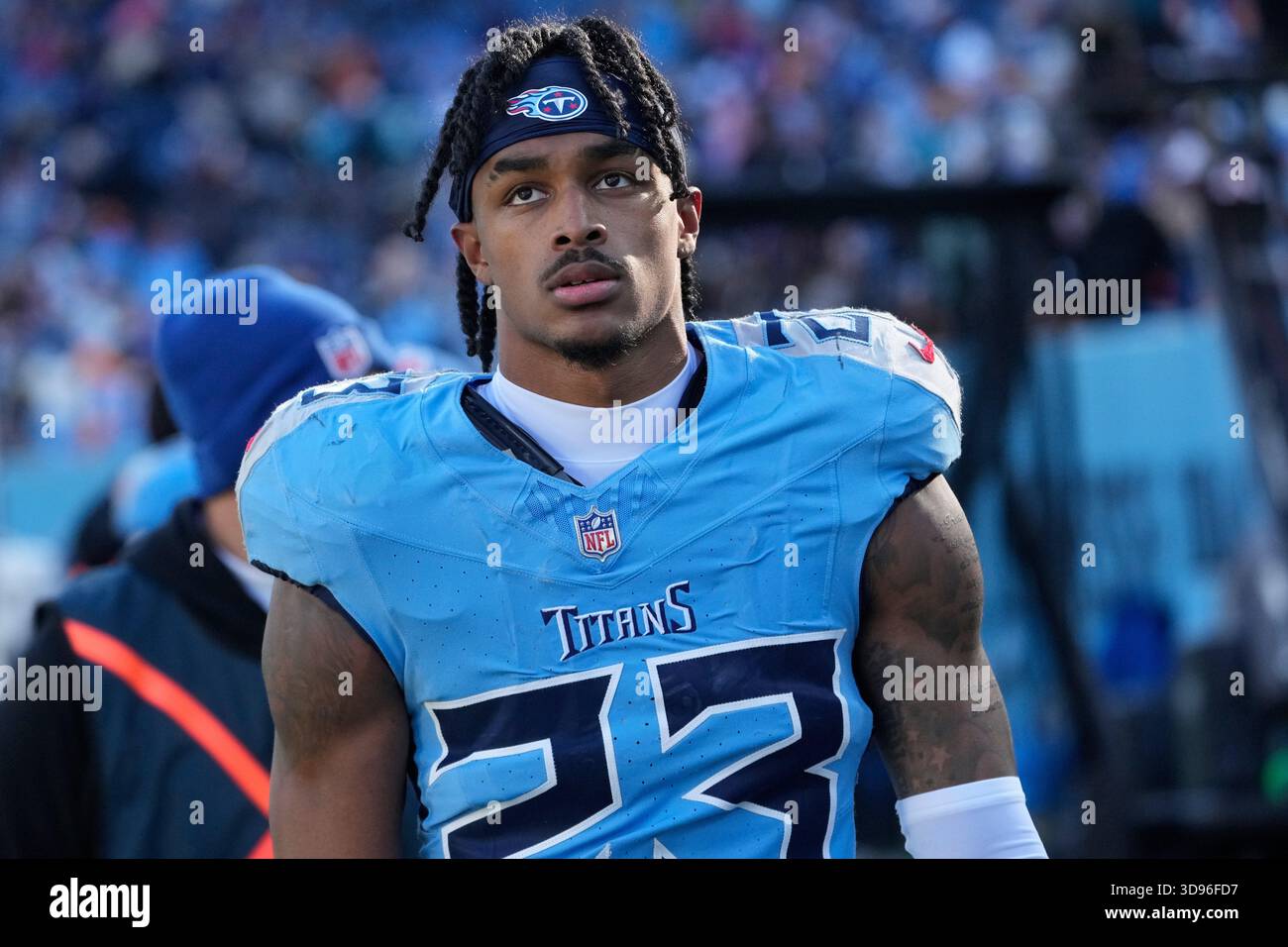 Tennessee Titans safety Kevin Winston Jr. (23) during the first half of ...