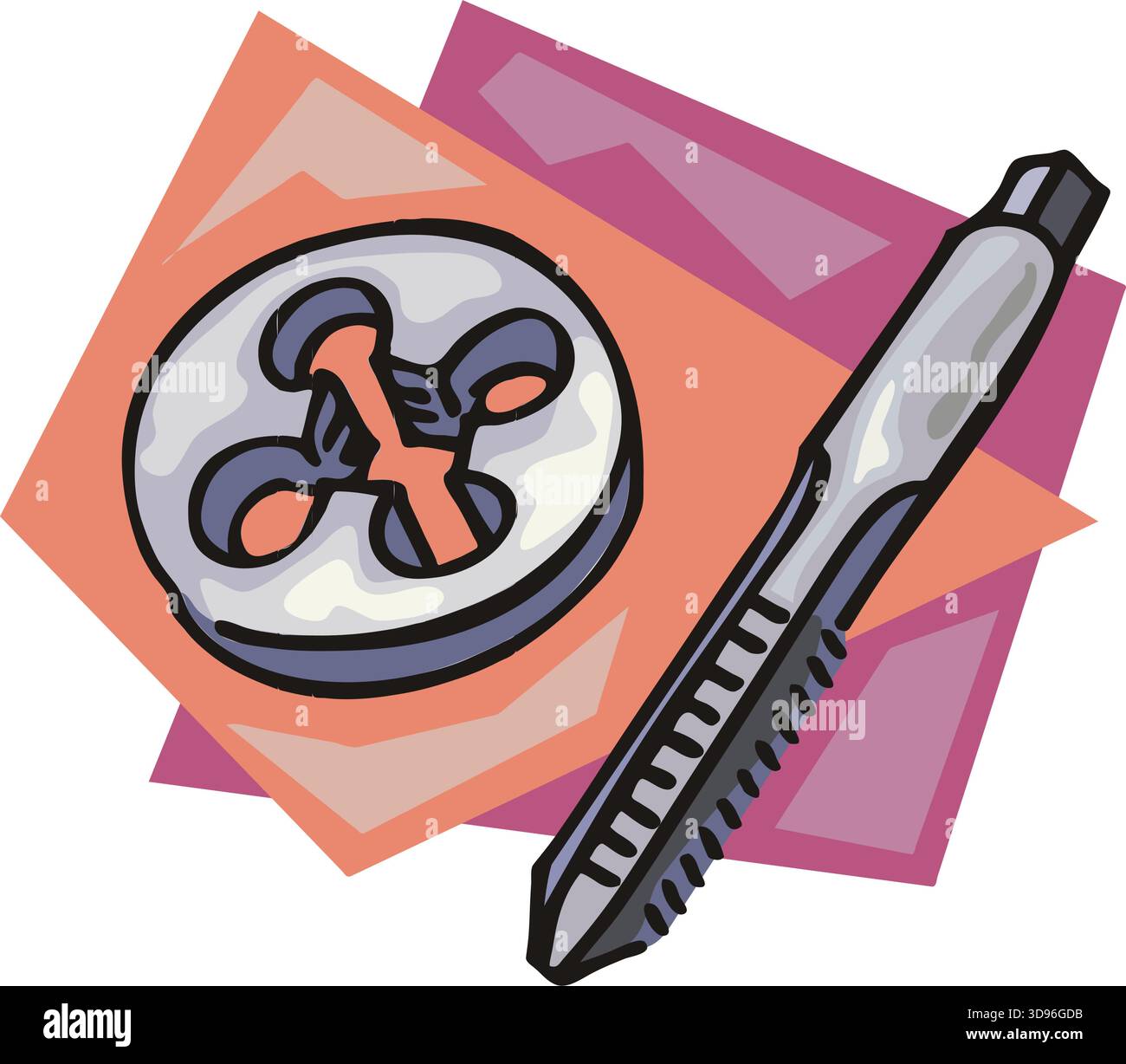 Tap and die Stock Vector Images - Alamy
