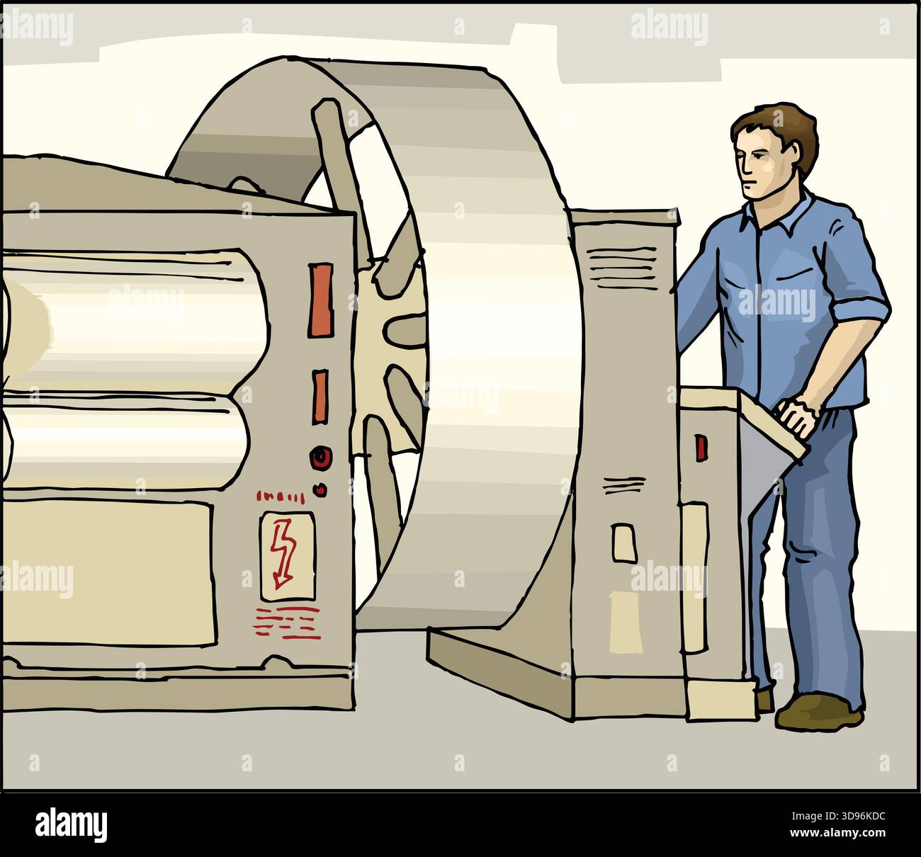 Making machine parts Stock Vector Images - Alamy