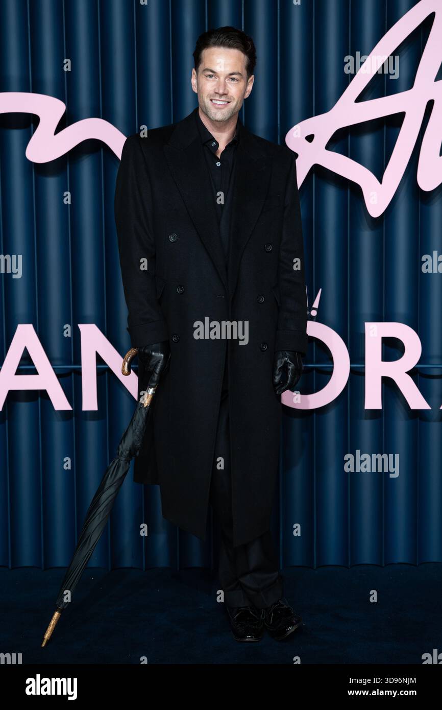 Ali Gordon attends The Fashion Awards 2025 presented by Pandora at the ...