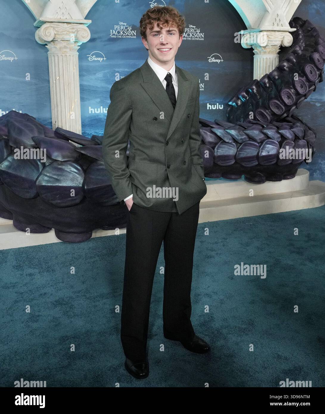 Walker Scobell at the Disney+ Original Series' PERCY JACKSON AND THE ...