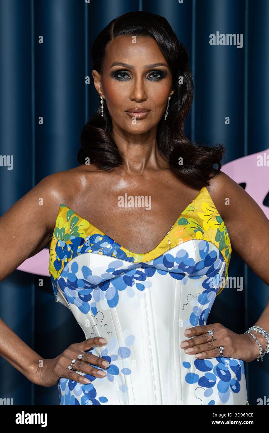 Iman attends The Fashion Awards 2025 presented by Pandora at the Royal ...