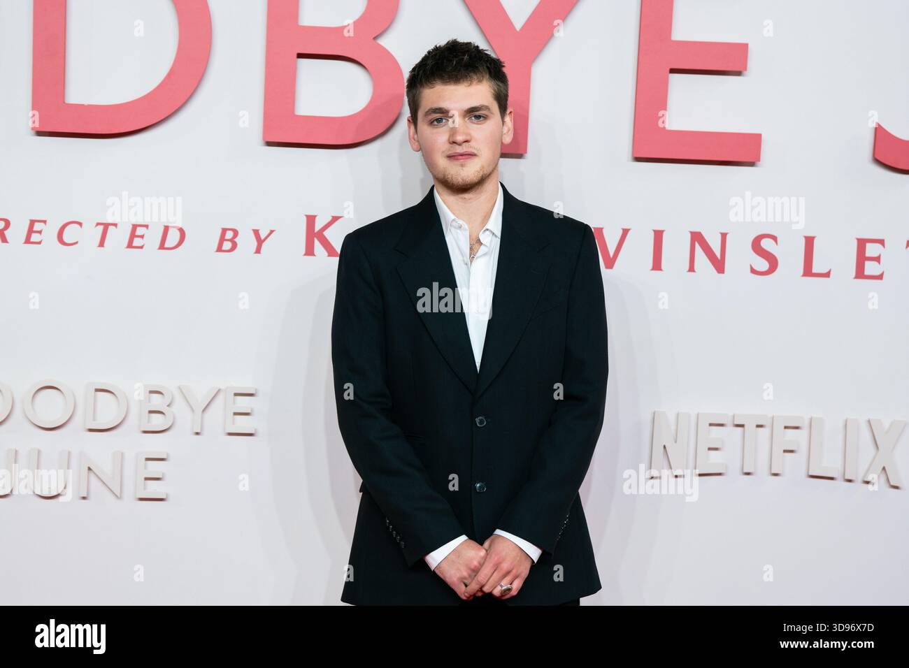 Joe Anders attends the "Goodbye June" World Premiere at the Curzon Mayfair Stock Photo - Alamy