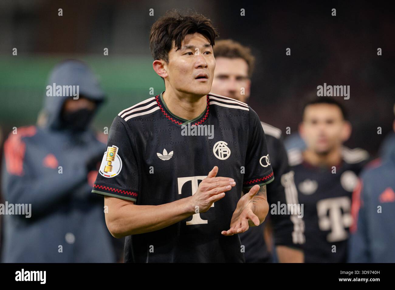 Berlin, Germany. 03rd, December 2025. Kim Min-Jae of Bayern Munich seen ...
