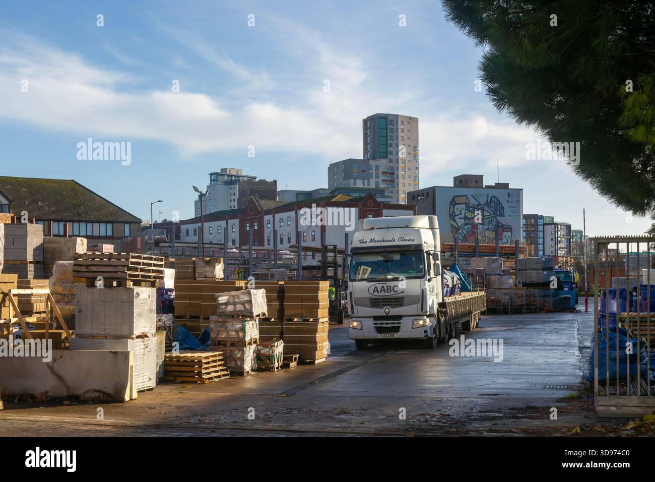 AABC Group The Merchants Choice truck lorry vehicle, Jewson Greyfriars ...