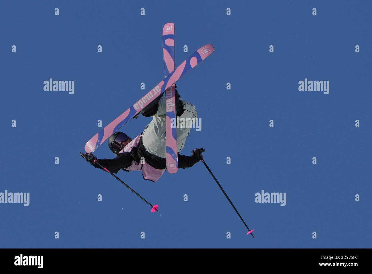 Abby Winterberger of the United States competes in the women's Freeski ...