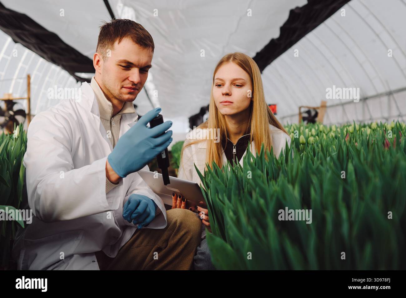 Operator explains proper fertilizer dosing and safety protocols in ...
