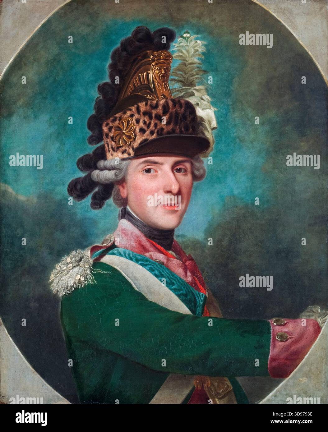 Louis, Dauphin of France (Louis Ferdinand, 1729-1765), in military ...