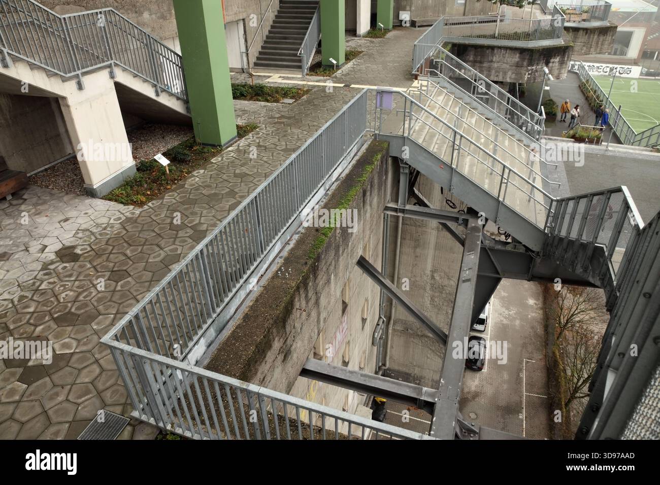 The Feldstrasse Bunker, or St Pauli bunker, a surviving Second World ...