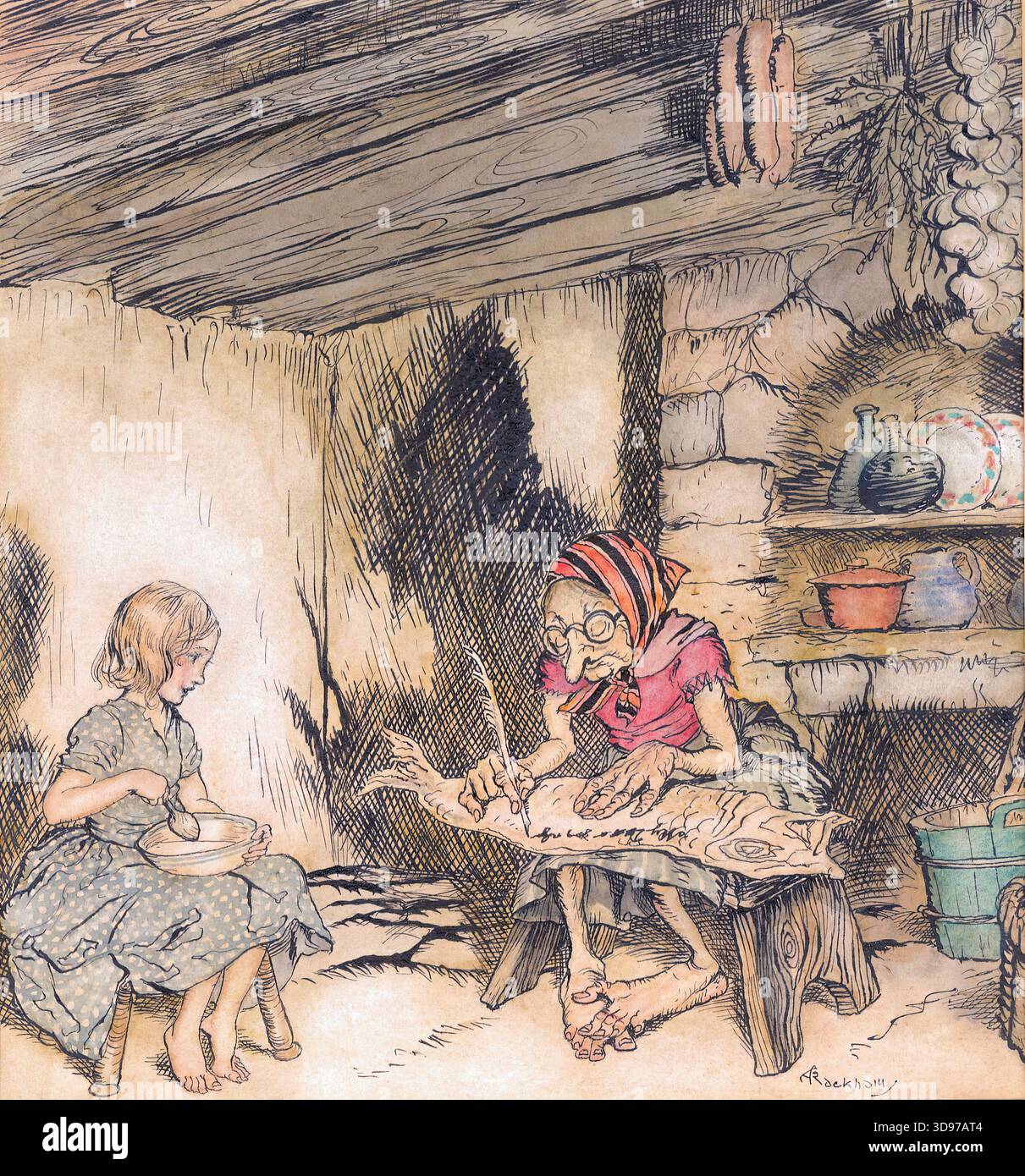 Arthur Rackham - Fairy Tales by Hans Christian Andersen - the Lapp ...