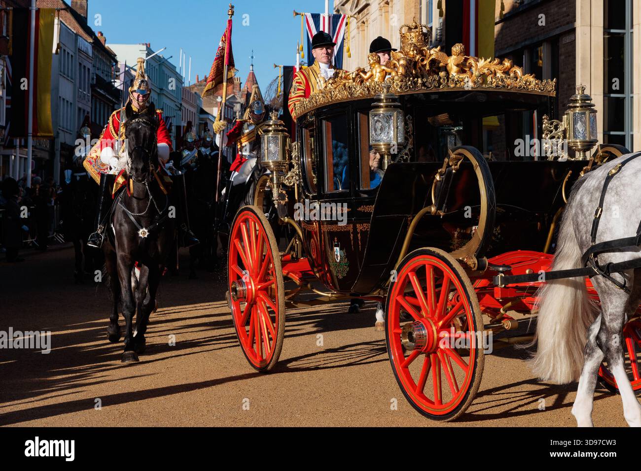 Windsor, UK. 3rd December, 2025. Queen Camilla and German First Lady ...