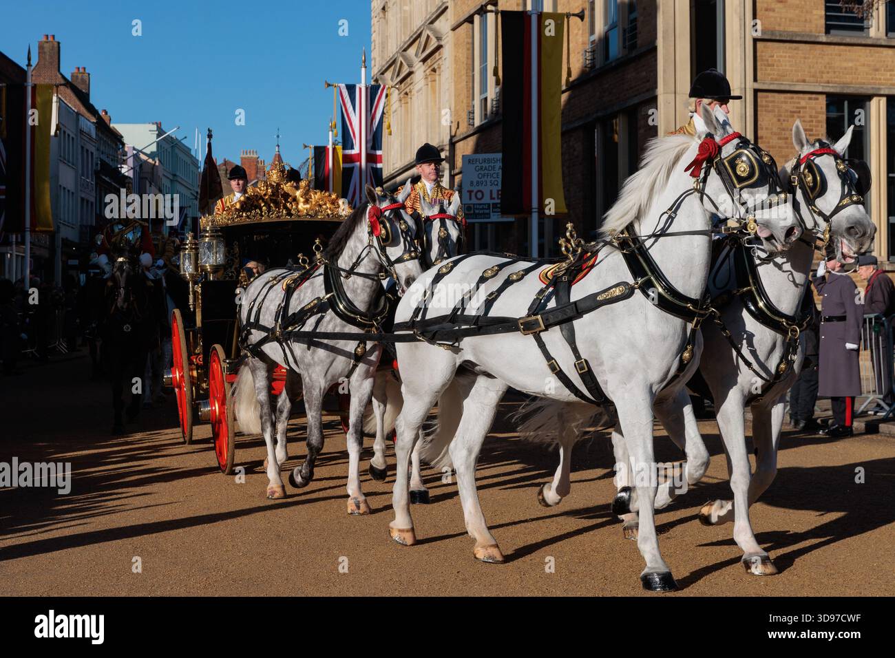 Windsor, UK. 3rd December, 2025. Queen Camilla and German First Lady ...
