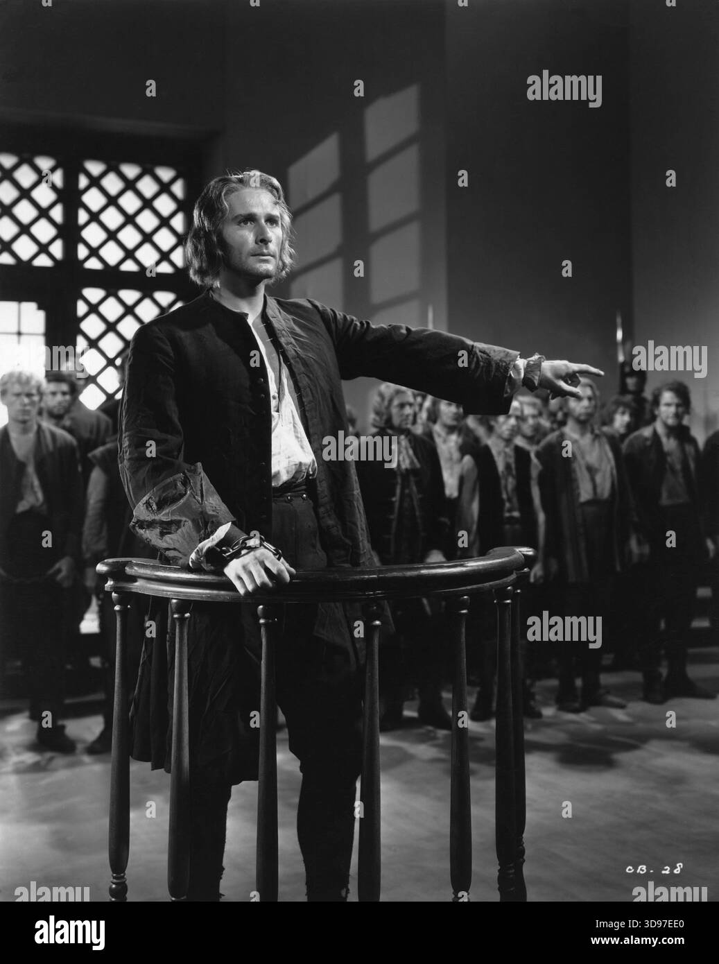A Portrait of ERROL FLYNN in the title role of CAPTAIN BLOOD 1935 ...