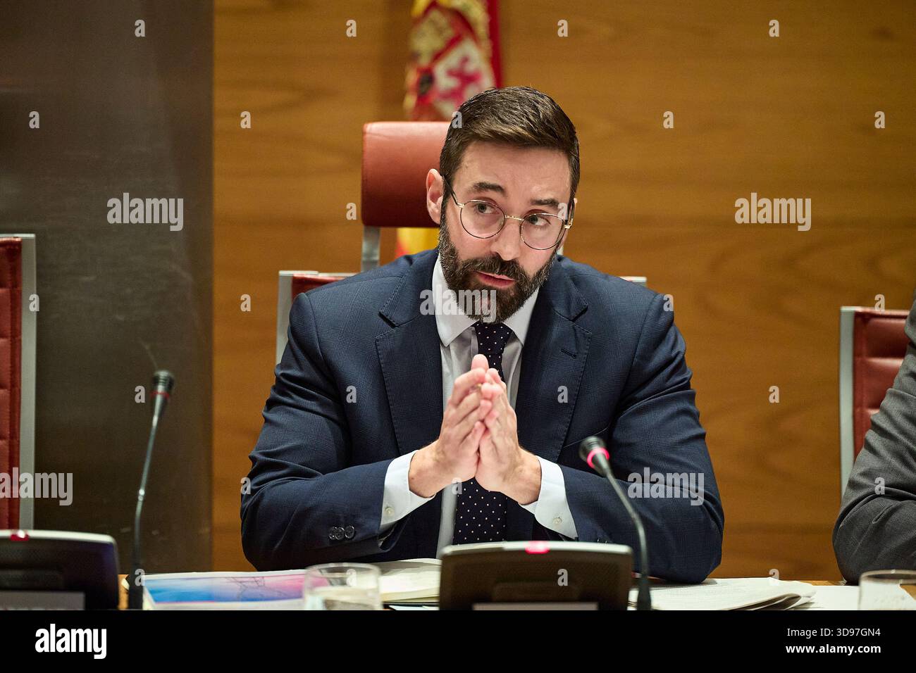 The Secretary of State for Energy, Joan Groizard Payeras, appears ...
