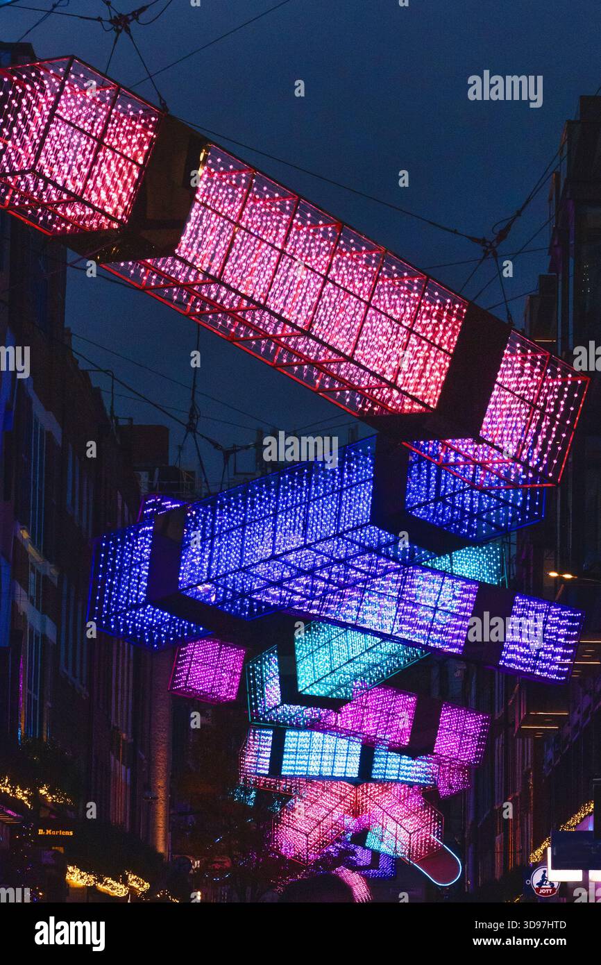 Carnaby street christmas lights 2025 hi-res stock photography and ...