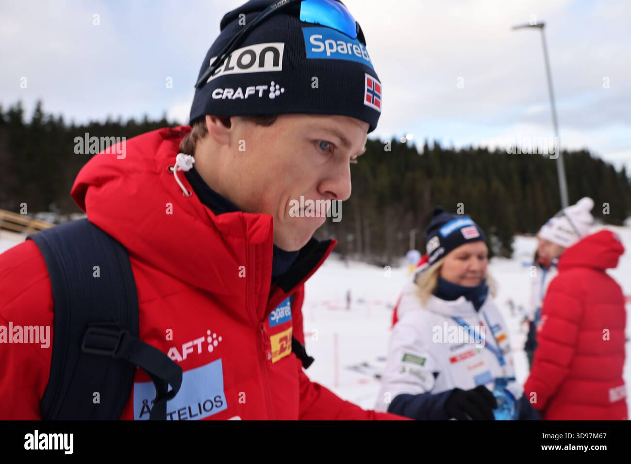 Trondheim 20251204. Emil Iversen before the World Cup competitions in ...