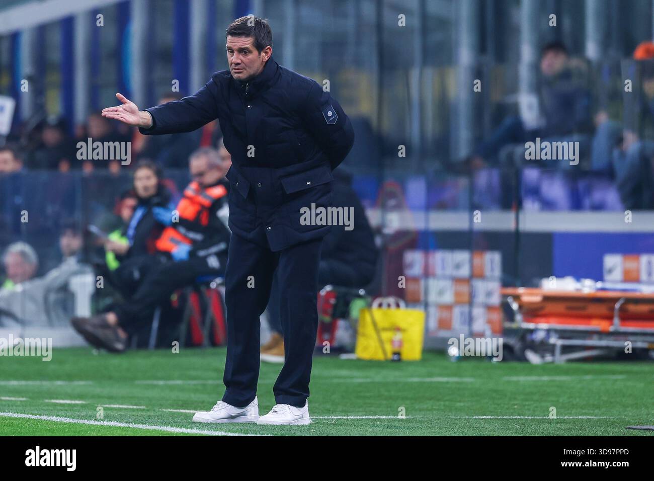 Cristian Chivu Head Coach of FC Internazionale gestures during Coppa ...