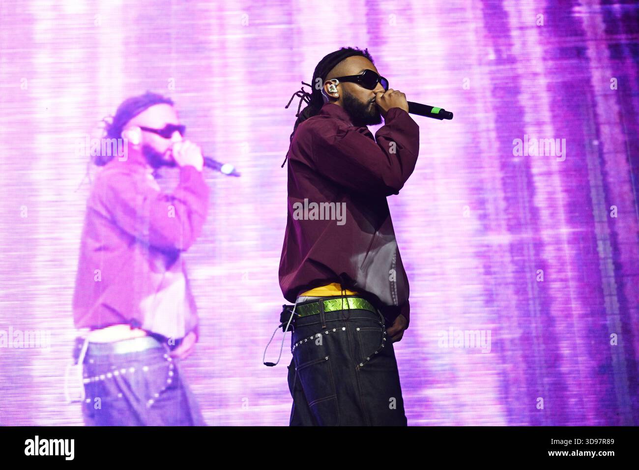LONDON, ENGLAND - DECEMBER 03: Aminé (Adam Aminé Daniel) performing at ...