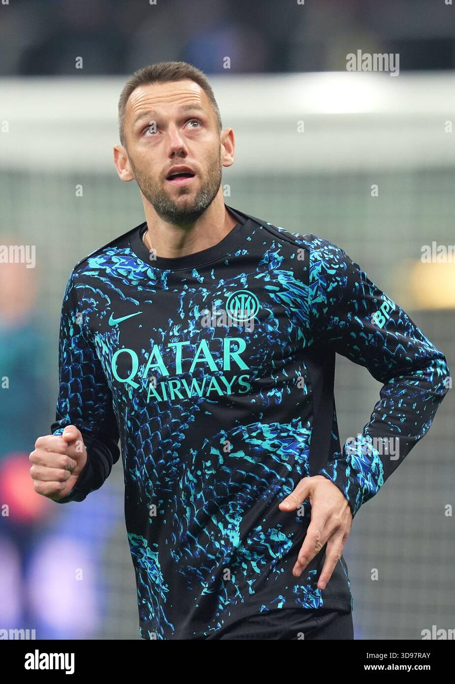 Inter Milan’s Stefan de Vrij during the Frecciarossa Italian Cup 2025/ ...