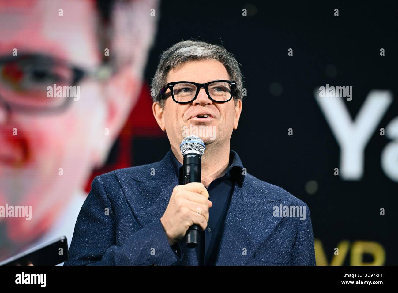VP and Chief Al Scientist of Meta Yann LeCun speaks during Europe's ...