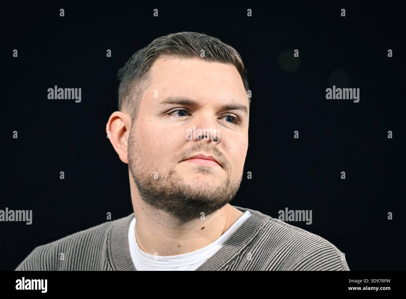 CEO and Co-founder of General Intuition Pim de Witte looks on during ...