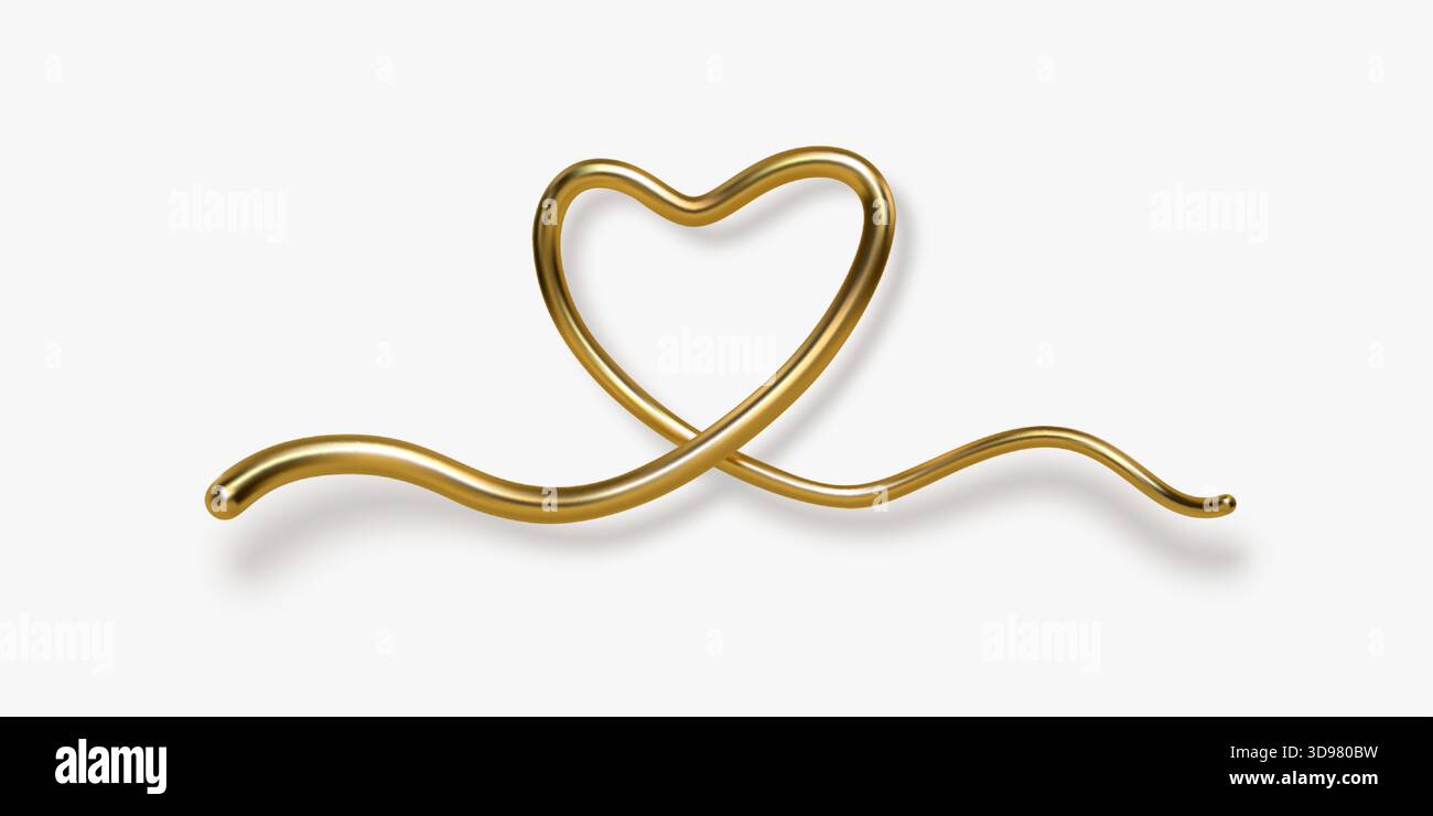 Written on the heart Stock Vector Images - Alamy