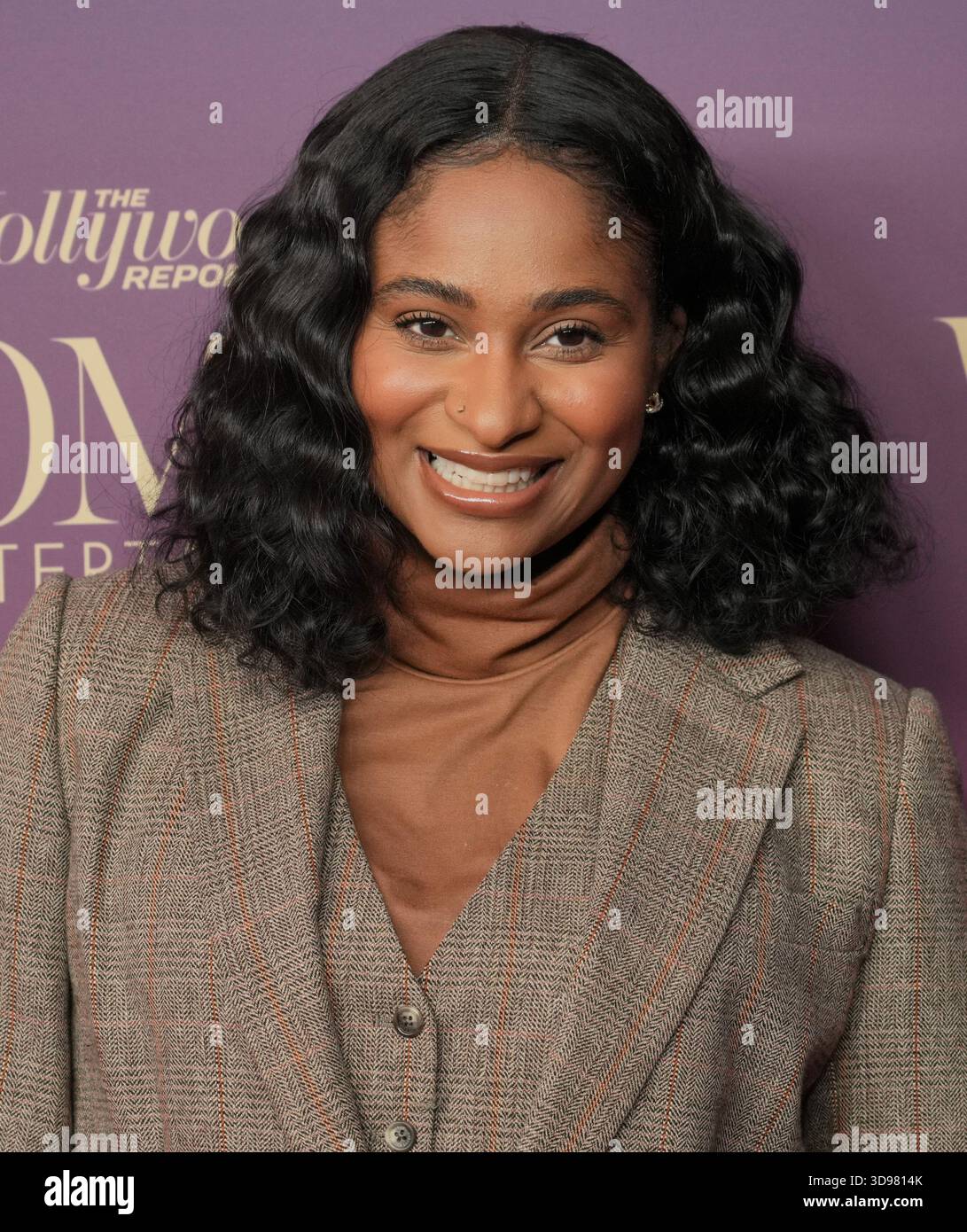 Kinigra Deon arrives at The Hollywood Reporter's Annual Women In ...