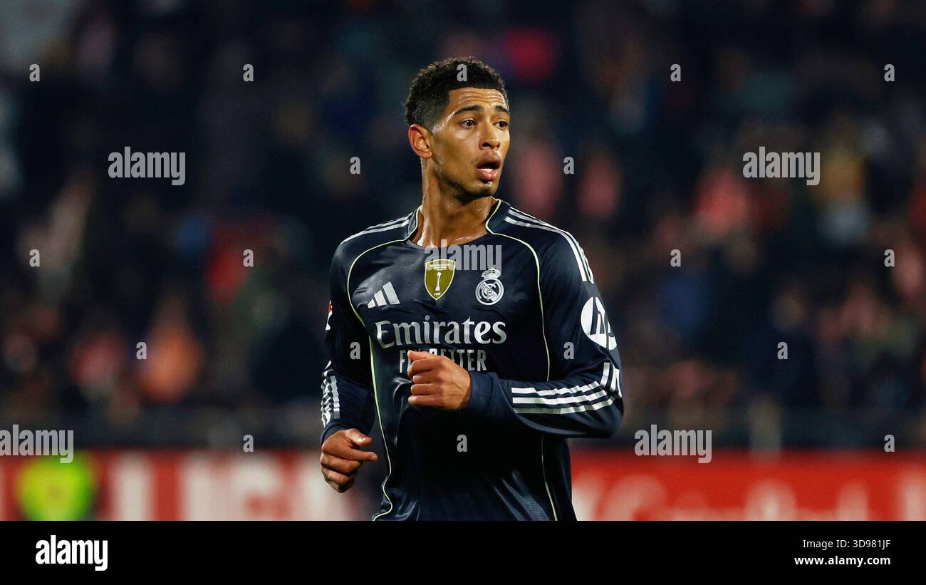 Real Madrid's Jude Bellingham during a Spanish La Liga soccer match ...