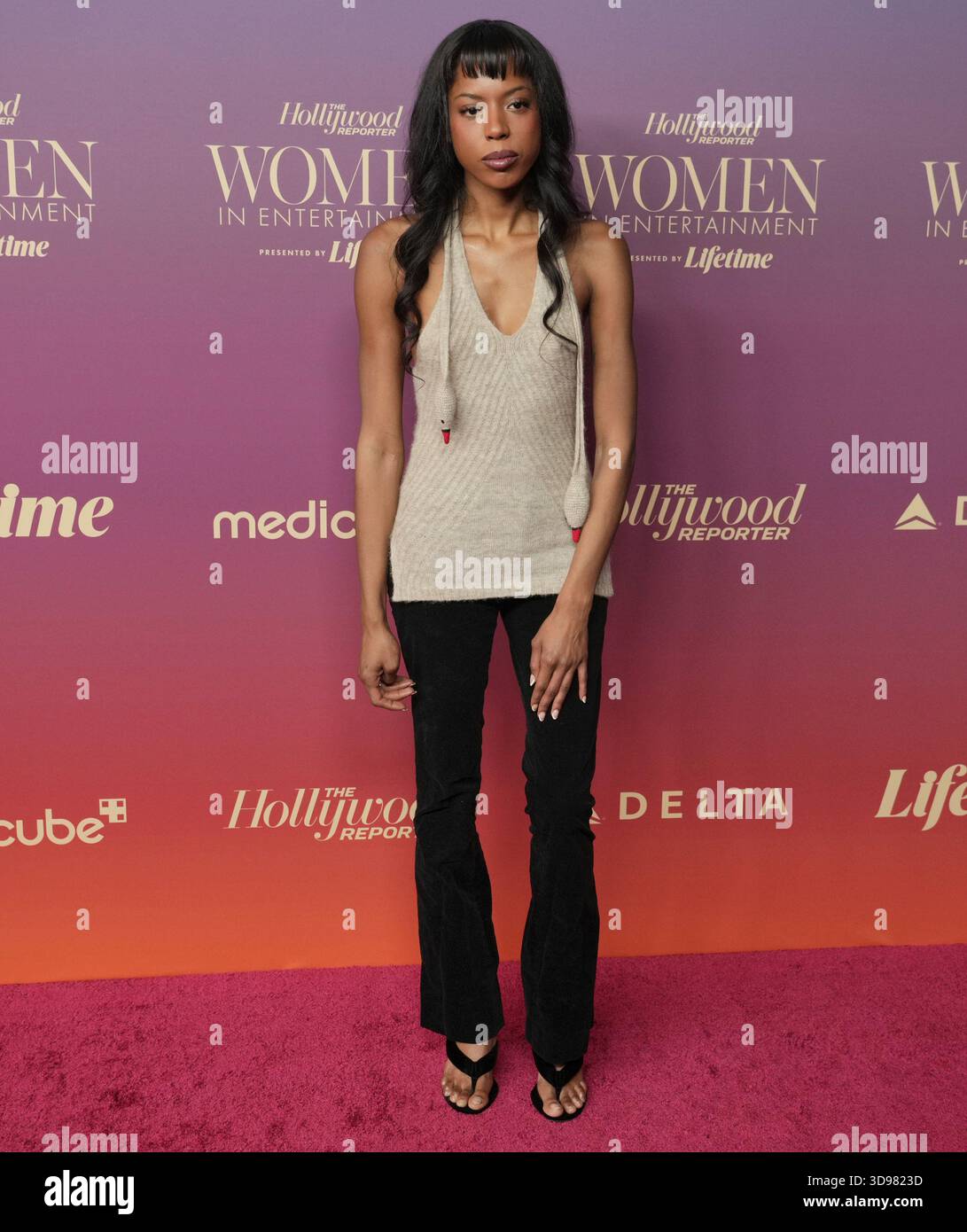 True Whitaker arrives at The Hollywood Reporter's Annual Women In ...
