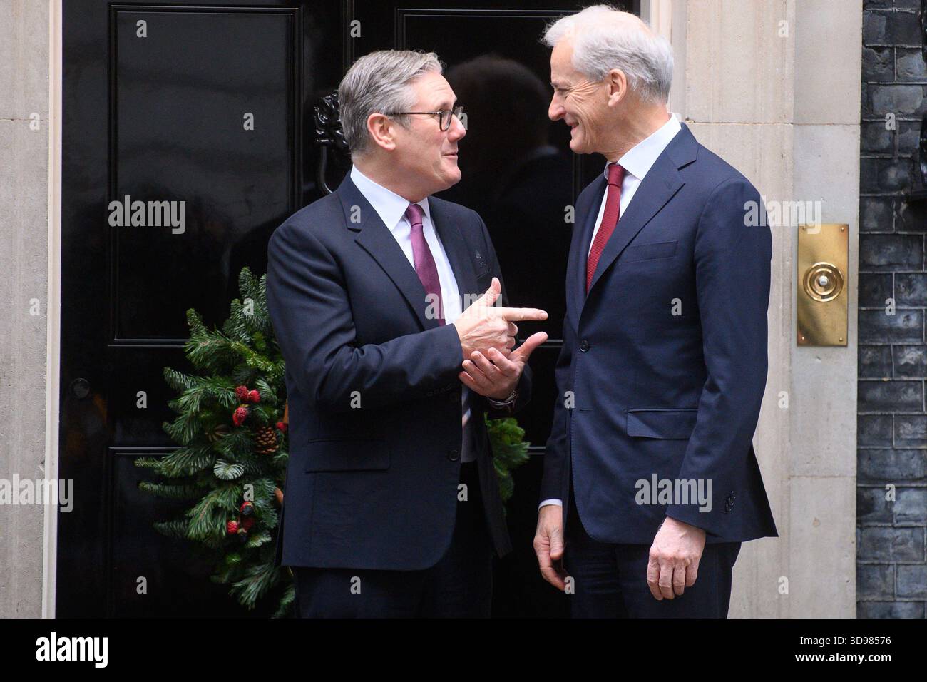 London, UK. 4 Dec 2025. Pictured: Norwegian Prime Minister Jonas Gahr ...