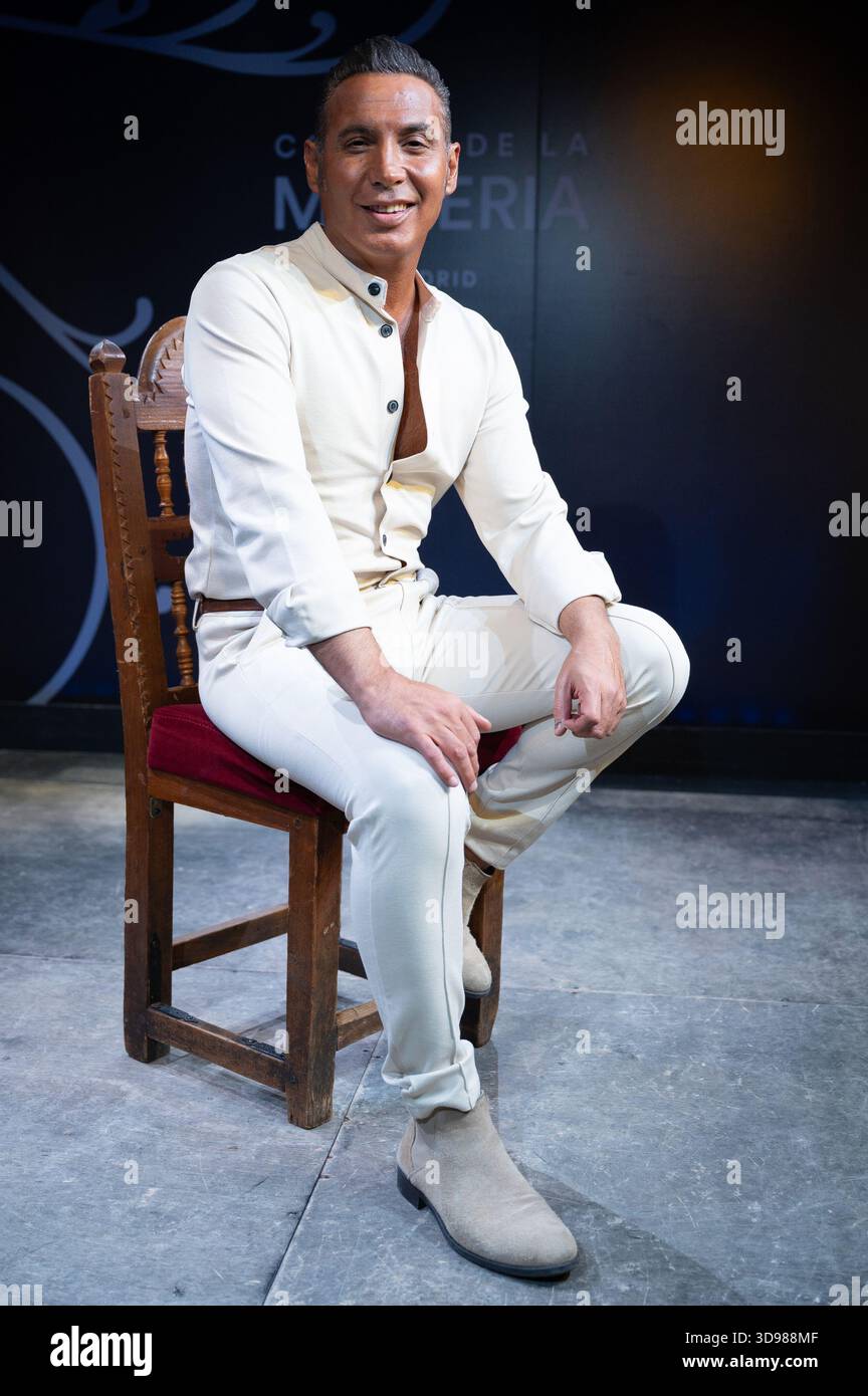 Singer Antonio Manuel Alvarez, known as Pitingo, poses for a portrait ...