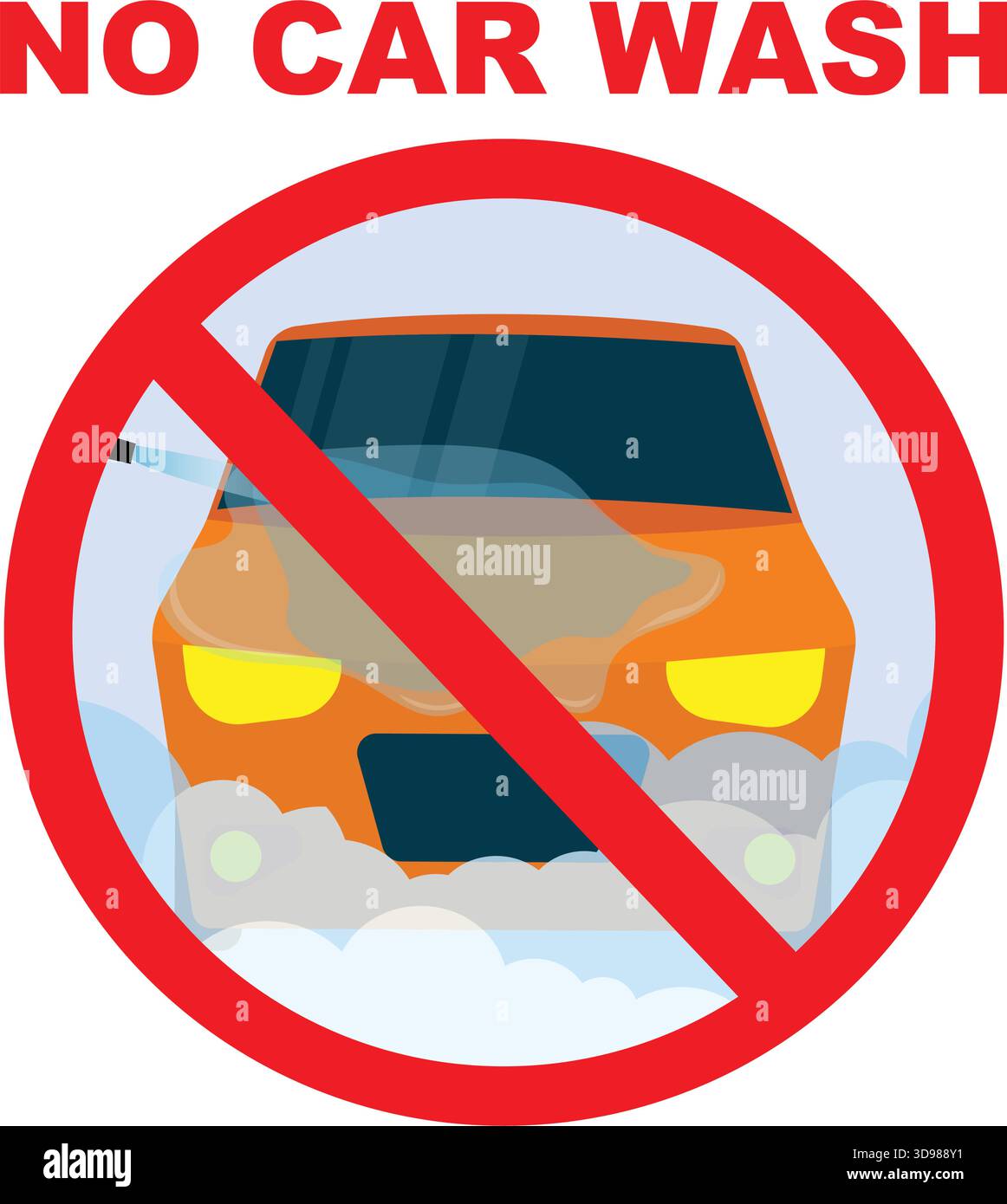No car wash Stock Vector Images - Alamy