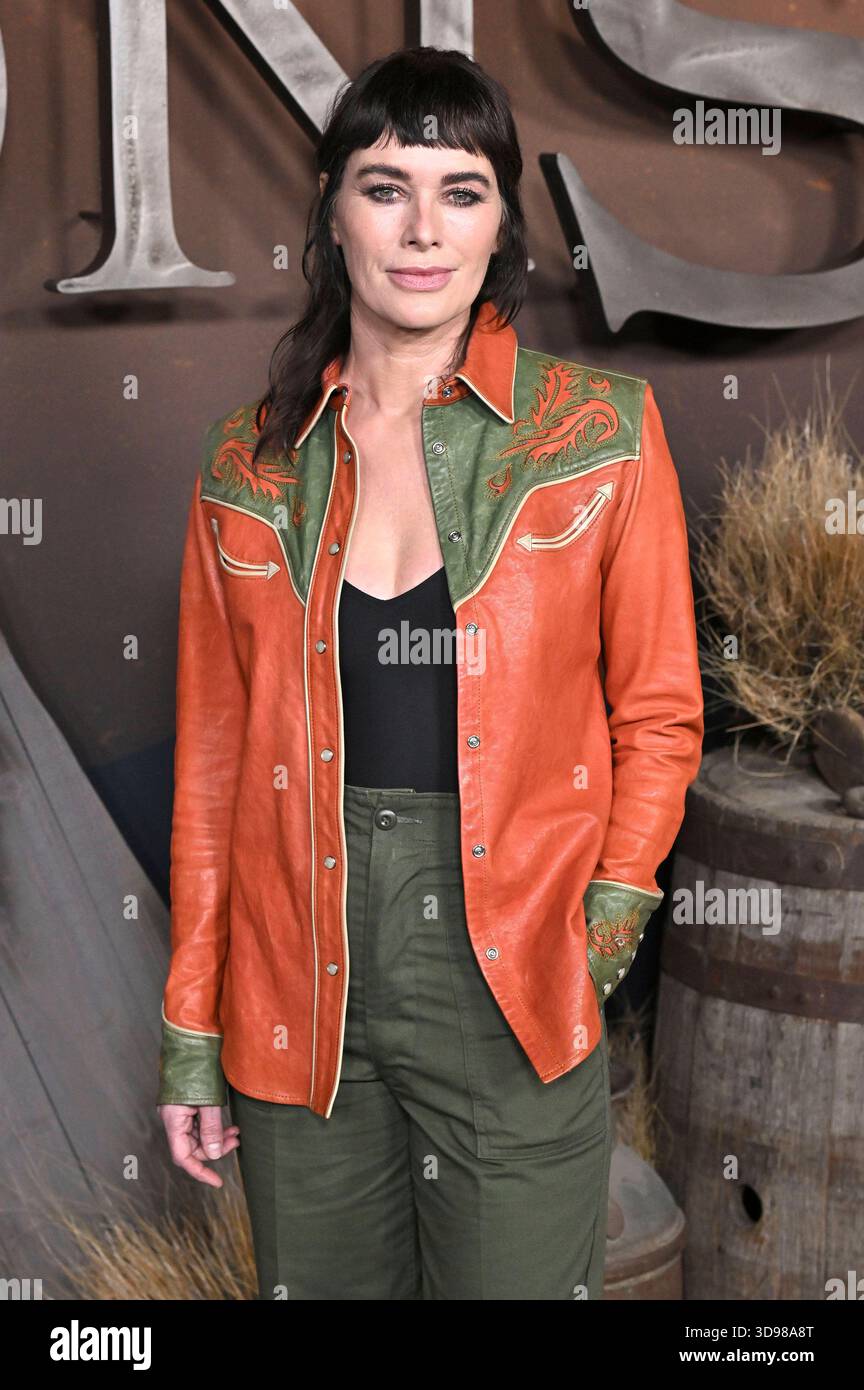 Lena Headey bei der Premiere der Netflix-Serie The Abandons im Netflix Tudum Theater. Los ...
