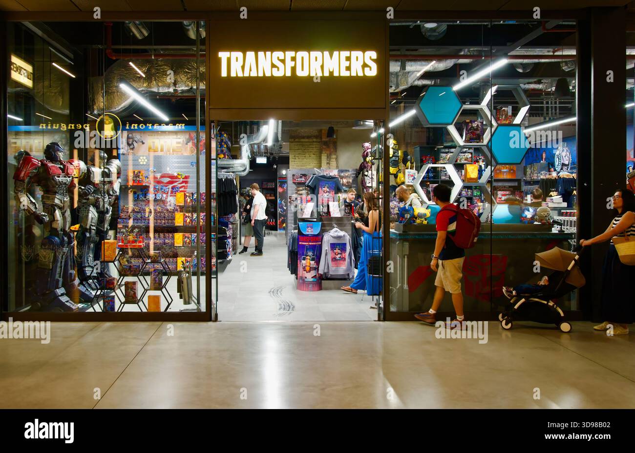 Transformers Battersea Shop shopfront inside the redeveloped Battersea ...