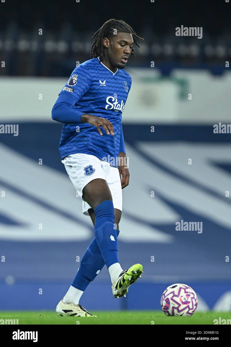 Liverpool, England, 3rd December 2025. William Tamen of Everton during ...