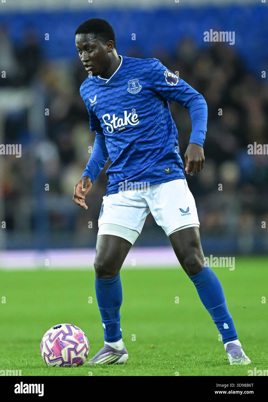 Liverpool, England, 3rd December 2025. Francis Gomez of Everton during ...