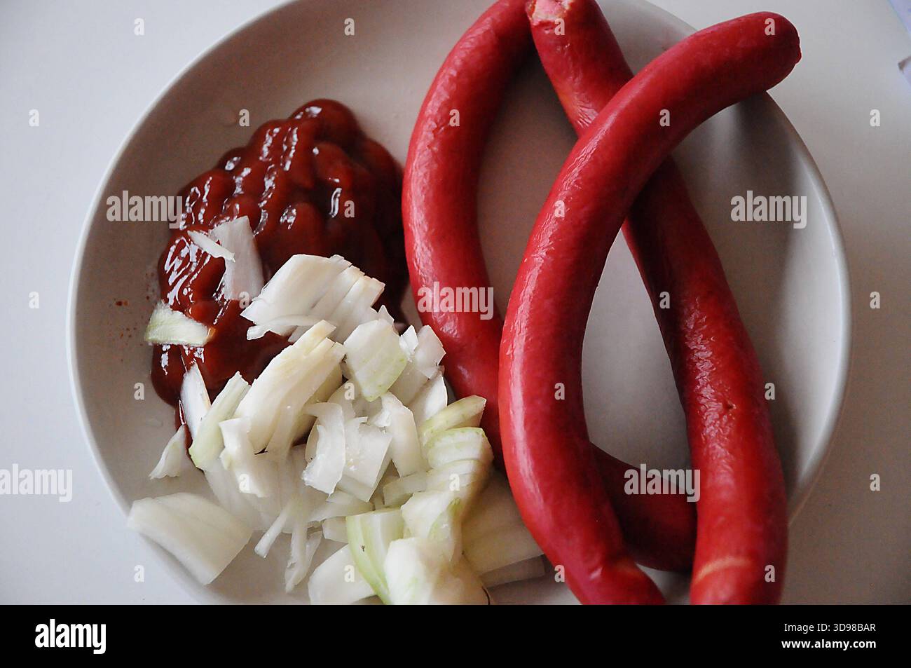 Kastrup/Copenhagen/ Denmark/04 december 2025/Danish hotdog fast food in ...