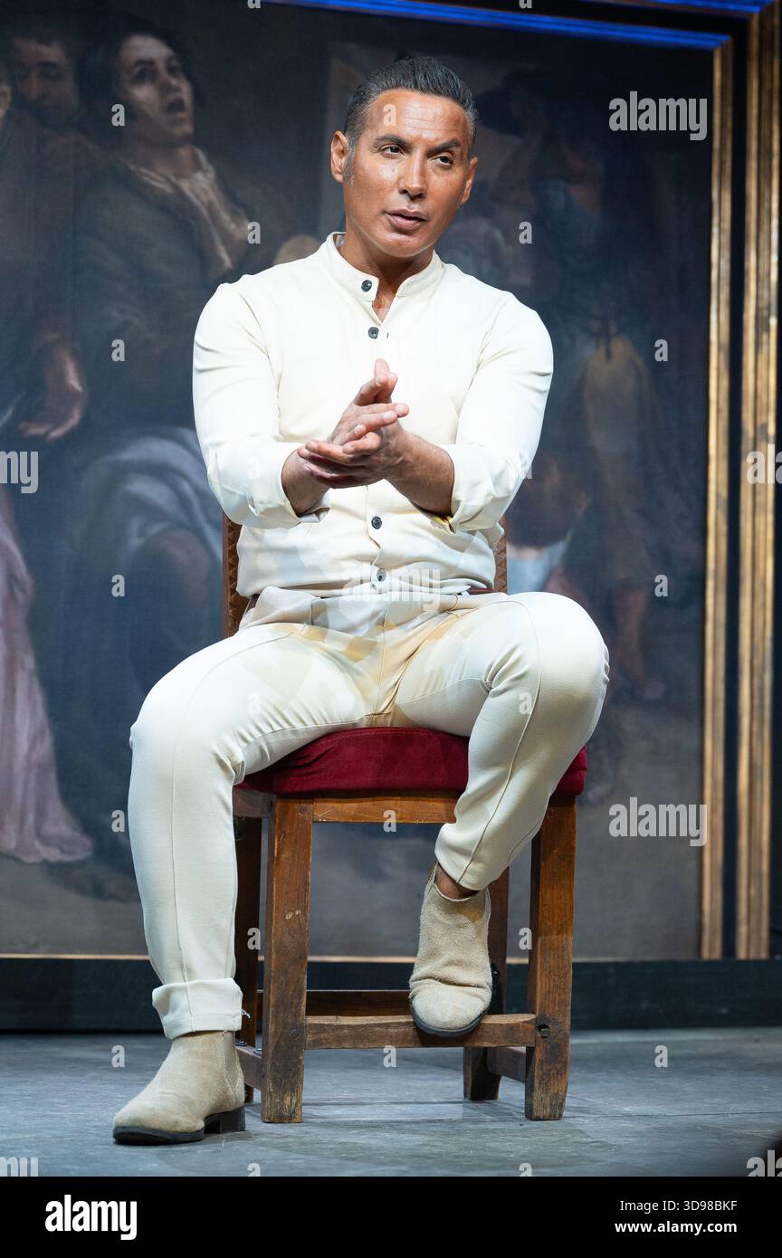 Singer Antonio Manuel Alvarez, known as Pitingo, poses for a portrait ...