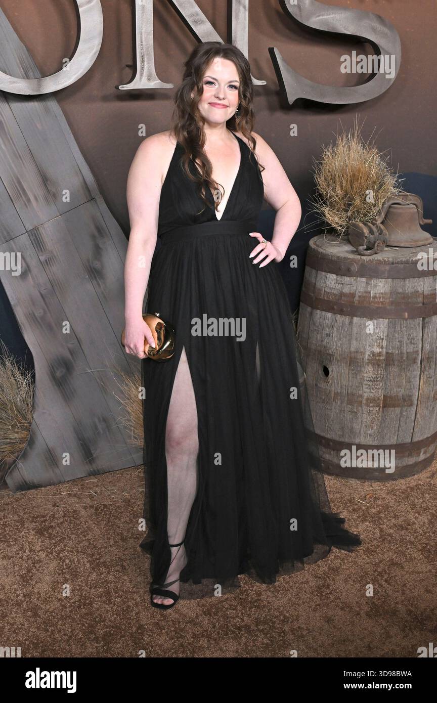 Katelyn Wells at the premiere of the Netflix series 'The Abandons' at ...