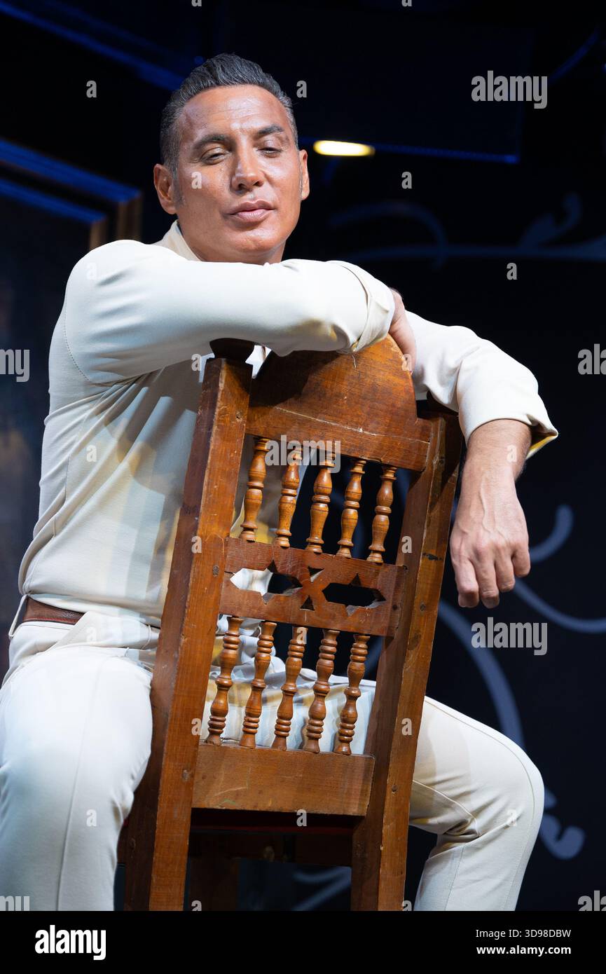 Singer Antonio Manuel Alvarez, known as Pitingo, poses for a portrait ...