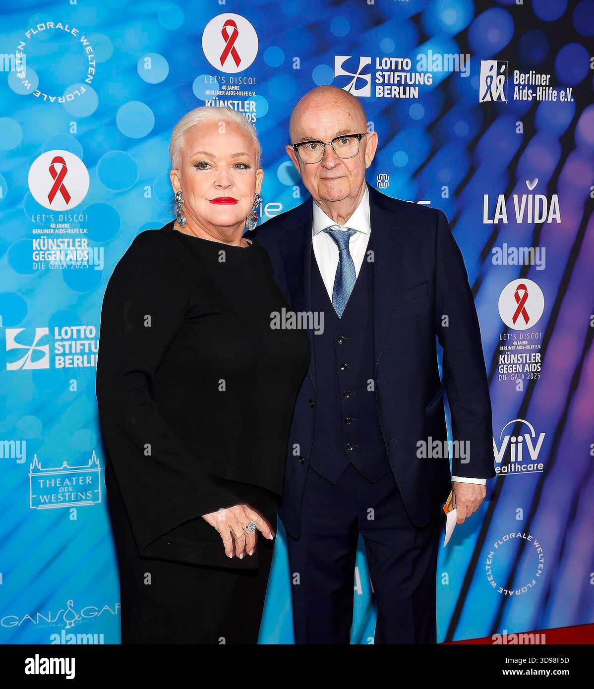 Angelika Milster, Ehemann Andre Bauer bei Künstler gegen Aids - Die ...