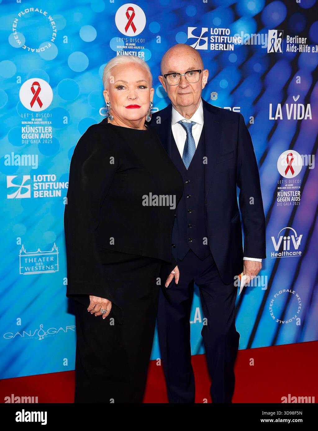 Angelika Milster, Ehemann Andre Bauer bei Künstler gegen Aids - Die ...