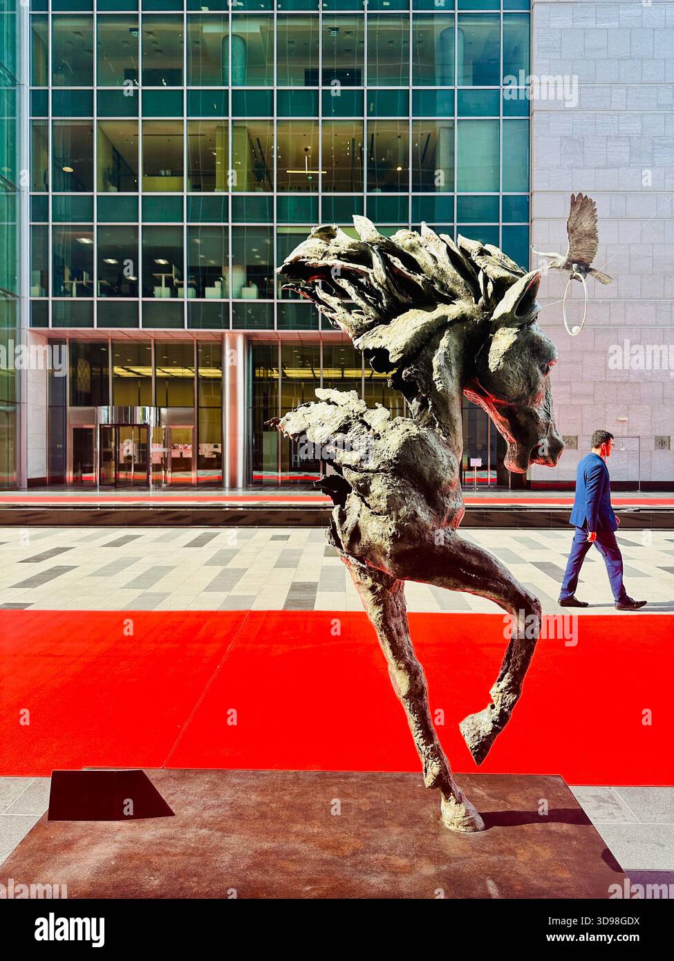 we the Future sculpture by Elena Rede Stock Photo - Alamy