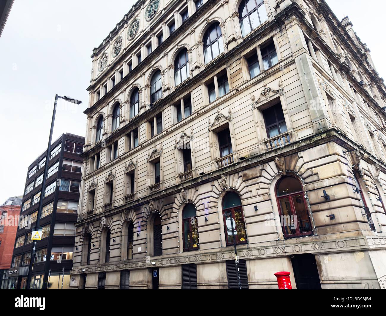 Manchester, UK - November 07, 2025: A grand Manchester building ...